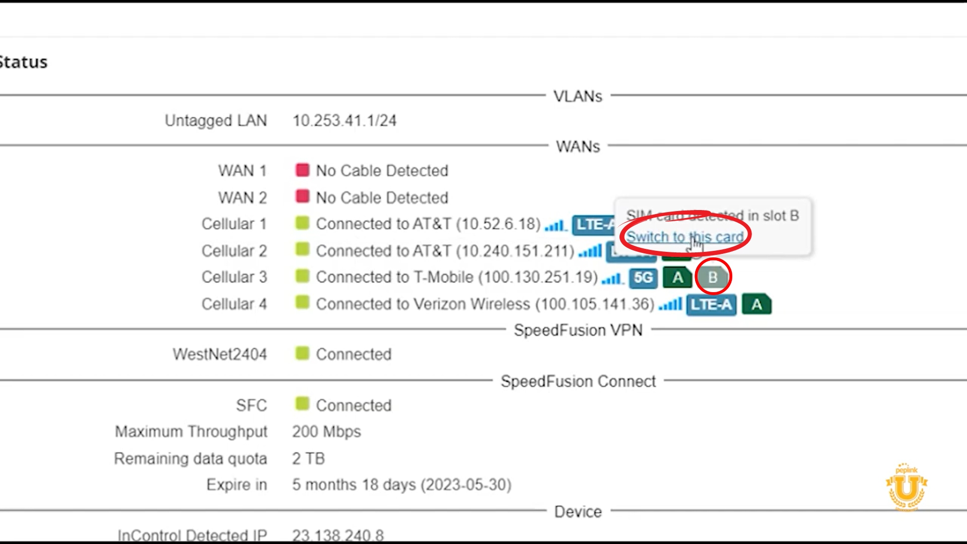 InControl2: Remotely Switch SIM Cards - Peplink University