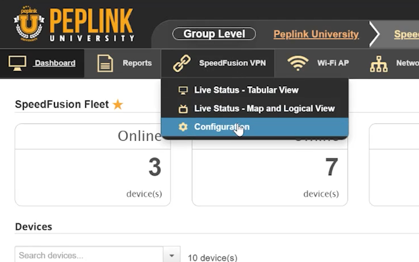 Hot Failover with SpeedFusion | InControl2 - Peplink University