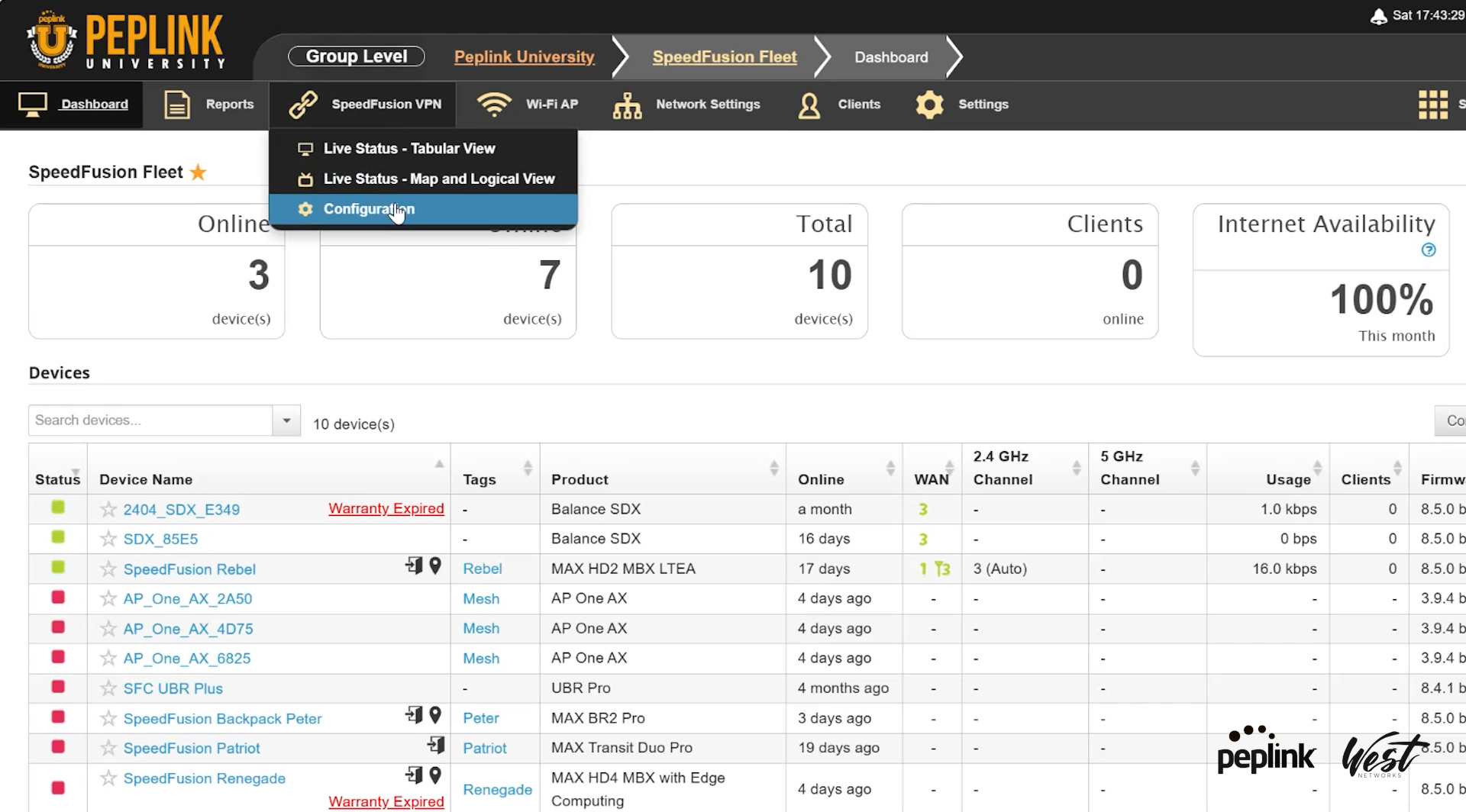 Hot Failover with SpeedFusion | InControl2 - Peplink University